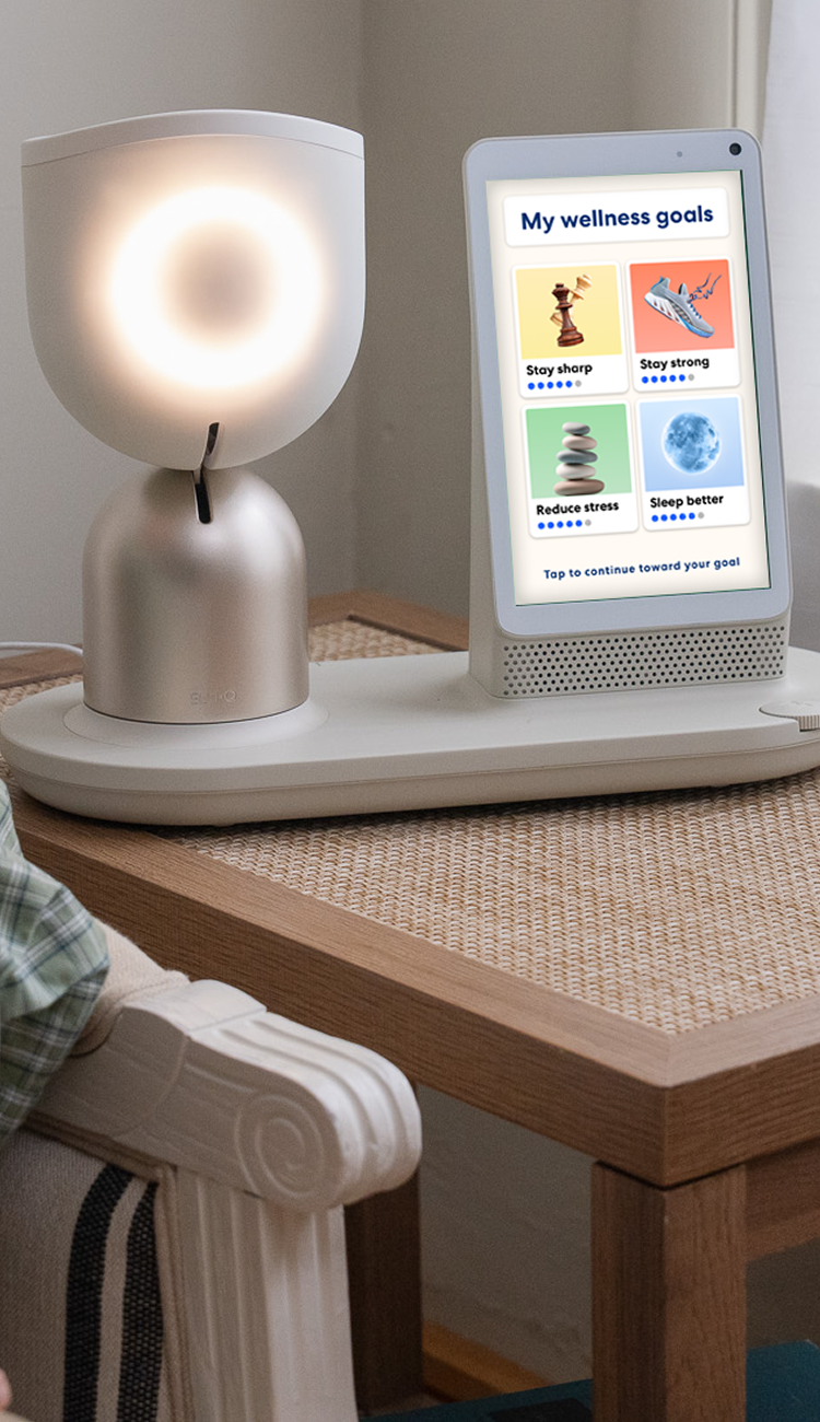 ElliQ | Companion Robot for Seniors, Older Adults & Aging Loved Ones