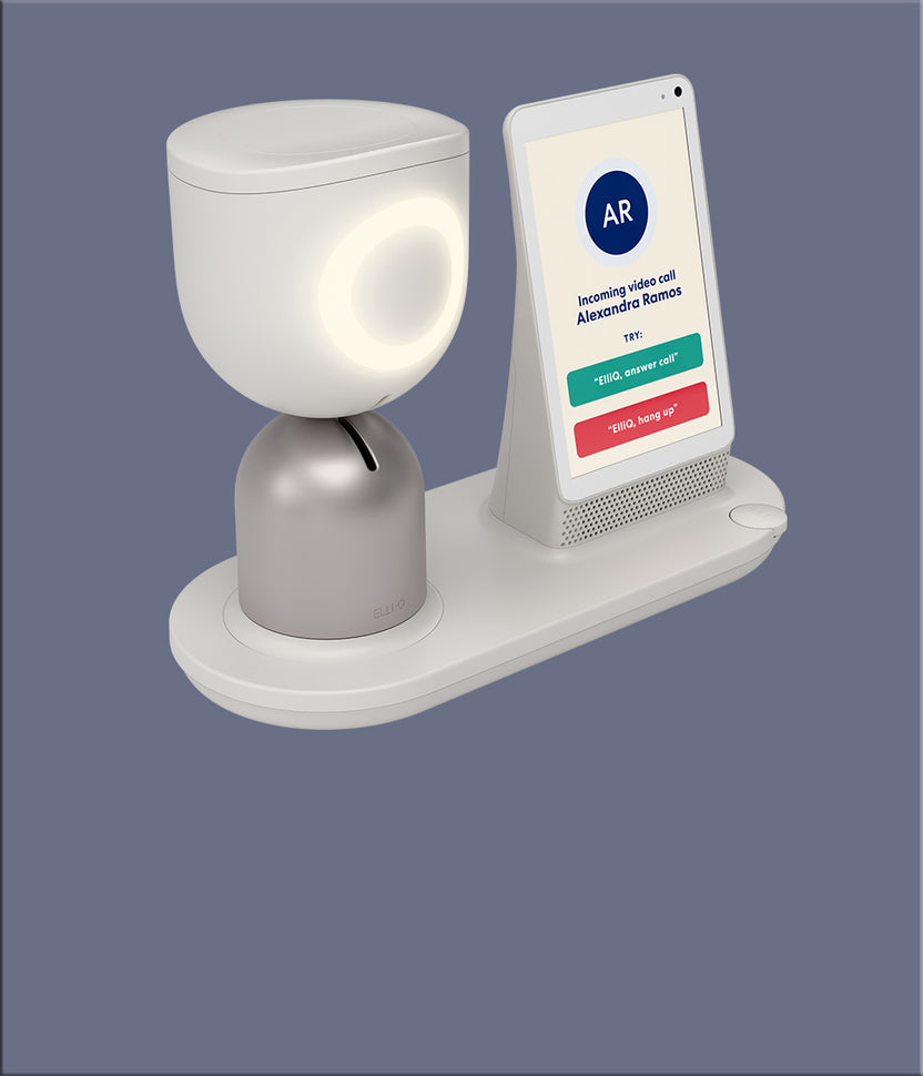 ElliQ | Companion Robot for Seniors, Older Adults & Aging Loved Ones